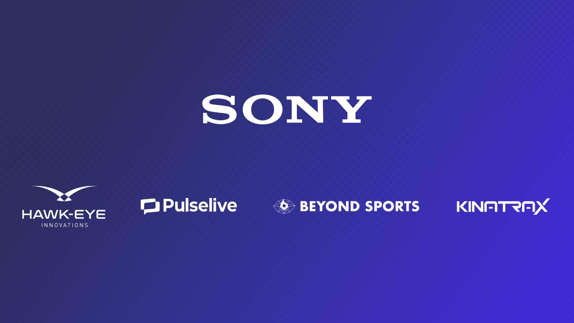 Sony Acquires KinaTrax, Inc. to Expand Its Sports Data Business into Player Performance